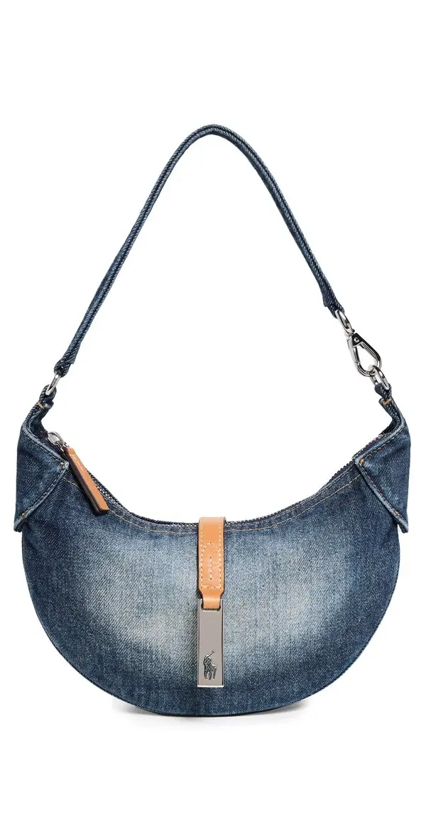 バッグ RALPH LAUREN vintage denim shoulder bag Denim Shoulder Bag by Polo Ralph Lauren Accessories | Rent